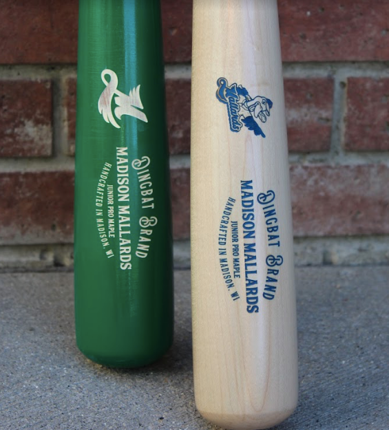 Now at the Madison Mallards Team Store! – Dingbat Bats